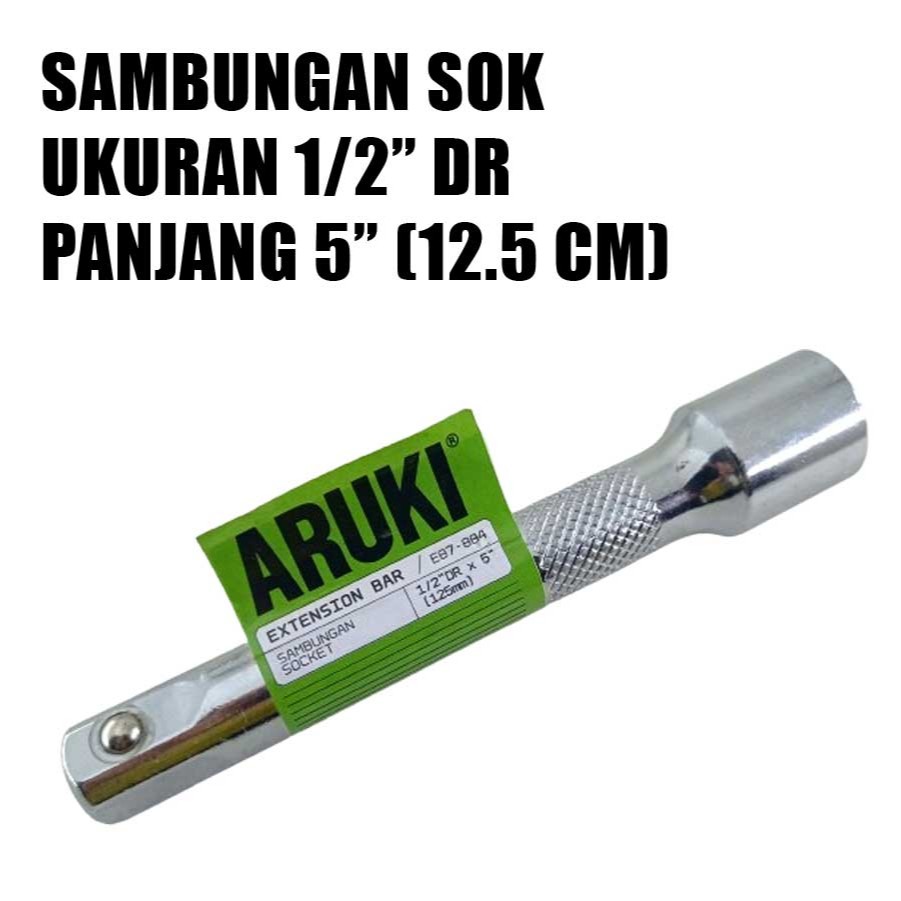 Extension Bar 1/2 x 5" Socket Wrench Connection 1/2" x 5 inch | Shopee ...