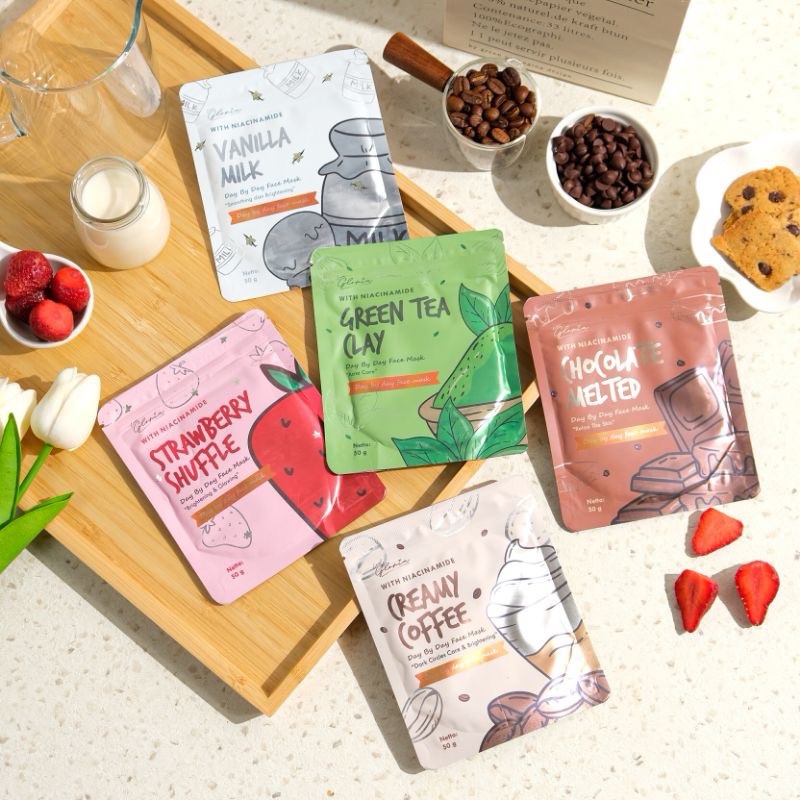 New Packaging ORGANIC Face MASK BY LEA GLORIA 50GR ORGANIC MASK 50GR GRAM | Shopee Malaysia