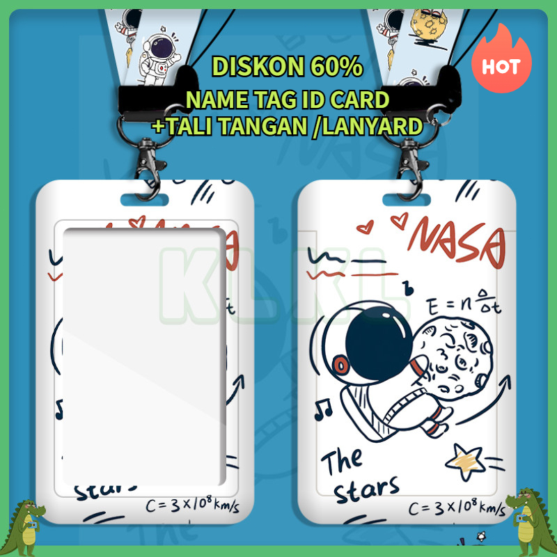 Klkl Chest Nametag Id Card Custom Nametag Name Card Holder Id Card ...