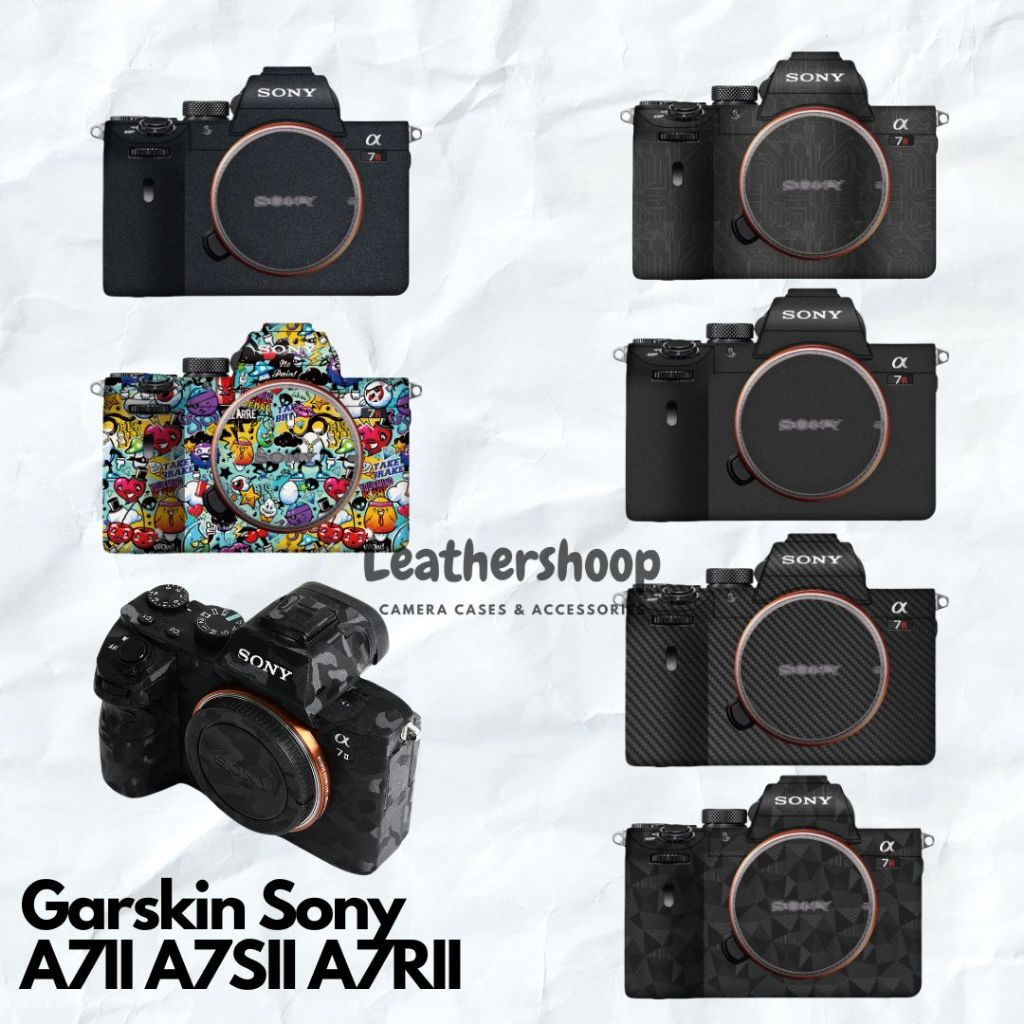 Garskin Skin Sony A7II A7SII A7RII Sticker Body Protector | Shopee Malaysia