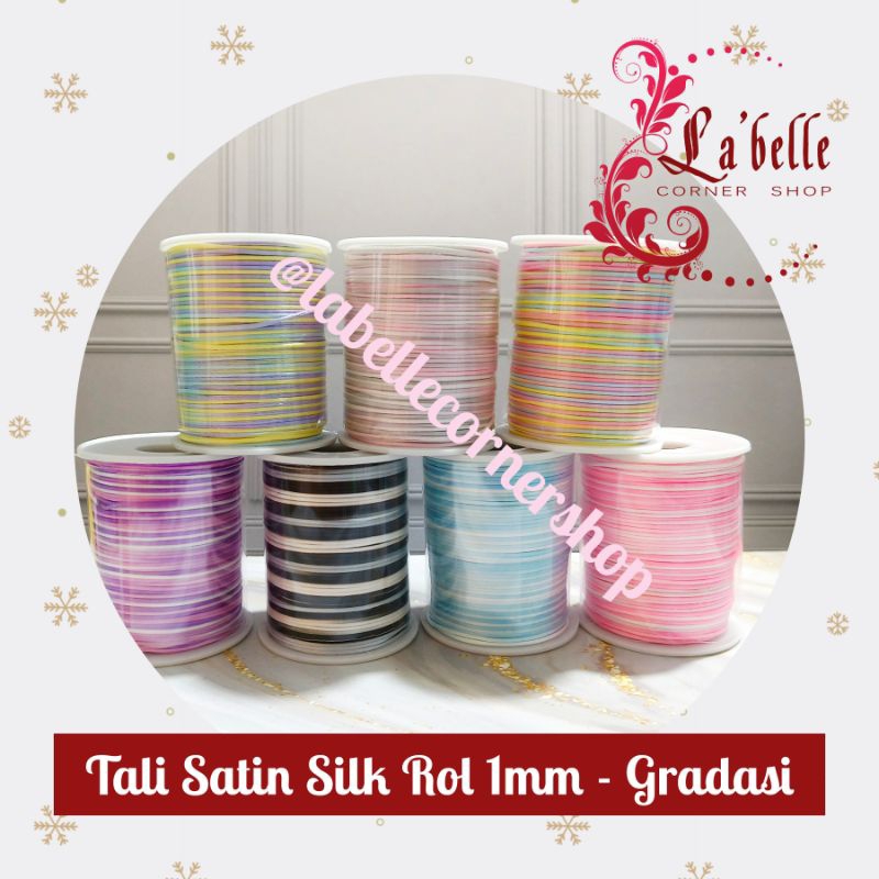 Gradation 1mm Silk Satin Rope (45m) | Shopee Malaysia