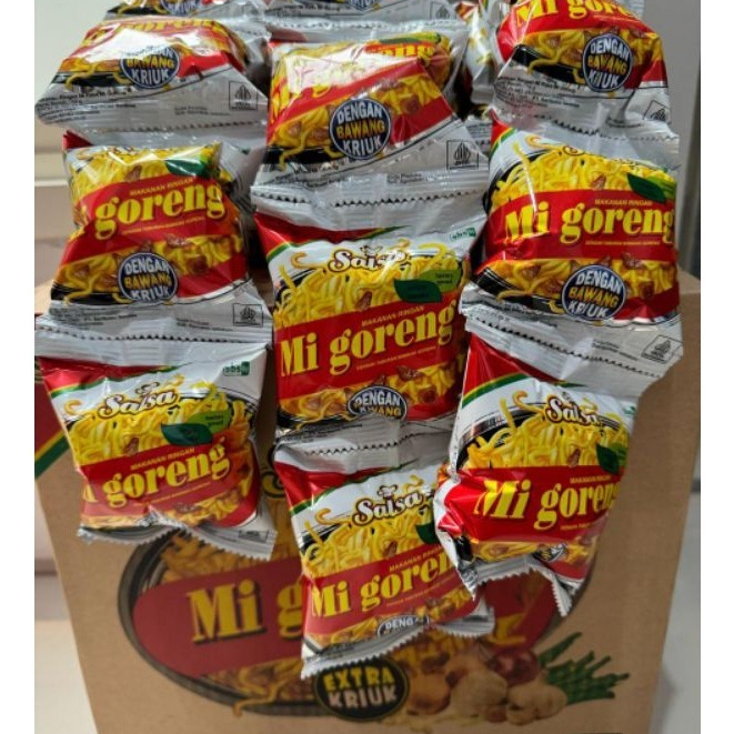 Onion Flavored Salsa Fried Noodle Snack 10x10gr (RENCENG) | Shopee Malaysia