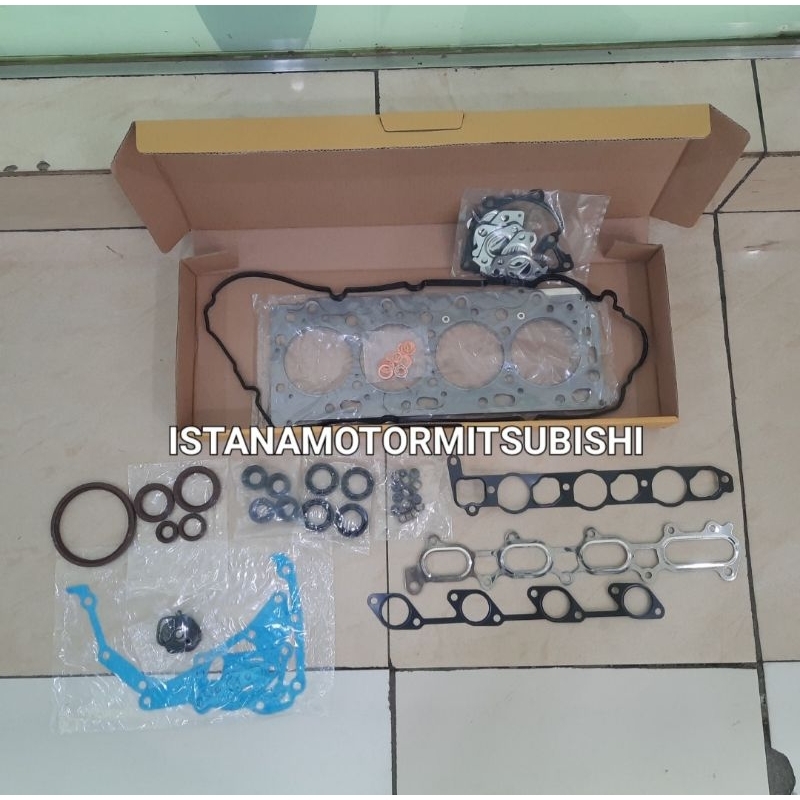 MESIN Packing Engine Gasket Set Full Set Engine Overhaul Gasket Mitsubishi Pajero Sport Triton ...