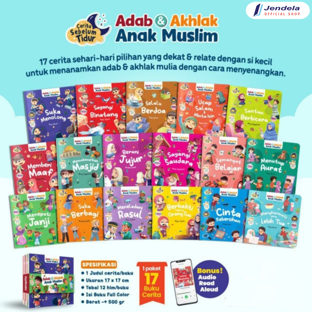 Book Series Of Stories With Introduced Fairy Tales Before Sleeping Adab ...