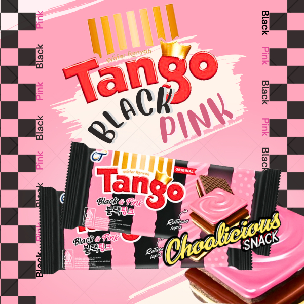 Tango Wafer Bite Flavor BLACK PINK x JKT48 Retail Snack/Snack @35 gram ...