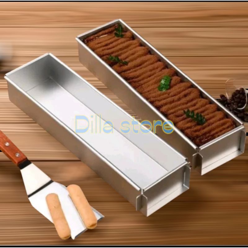 1SET Tiramisu Shape Pan / Tiramisu Cake Pan / Cake Pan Size 30x8x7cm ...
