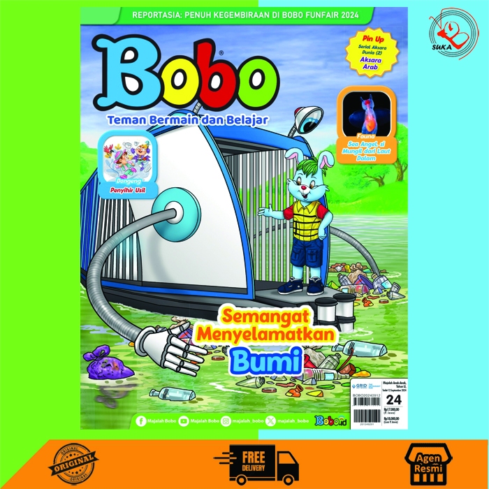 Bobo Magazine September 2024 Edition | Shopee Malaysia