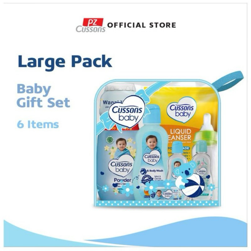 Cussons baby gift set large travel pack daily essential pack | Shopee ...