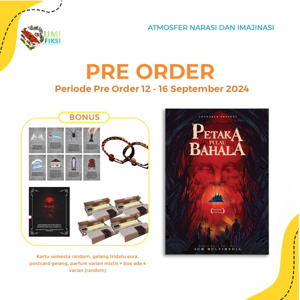 Horror Novel Book - Bahala Island Map - SCM Multimedia - Loveable ...