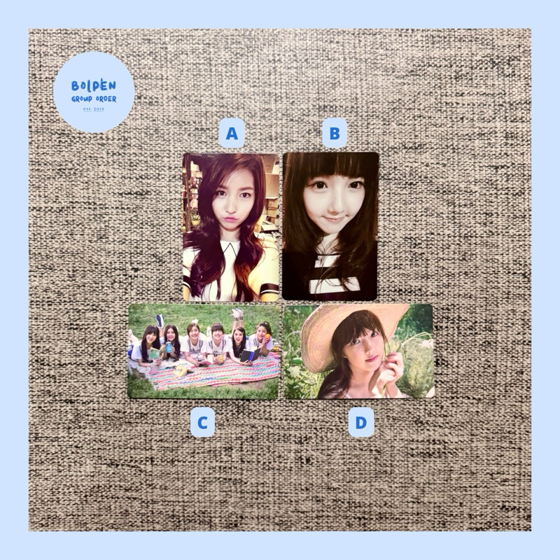Photocard GFRIEND 2nd Mini Album Flower Bud Sowon Yerin Eunha Yuju Sinb Umji Kihno | Shopee Malaysia
