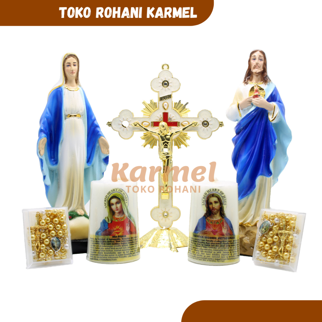 Devotion Prayer Package (PREMIUM-20CM)/Complete Catholic Prayer SET ...