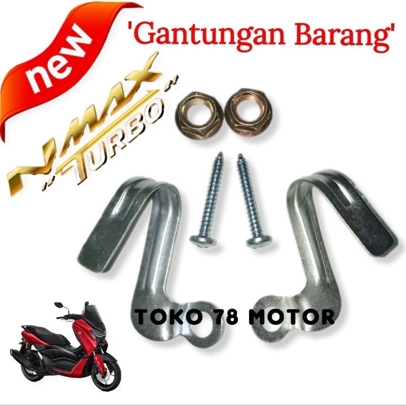 GANTUNGAN Helmet hanger / NMAX TURBO NEO NMAX OLD NEW NMAX item hook in ...