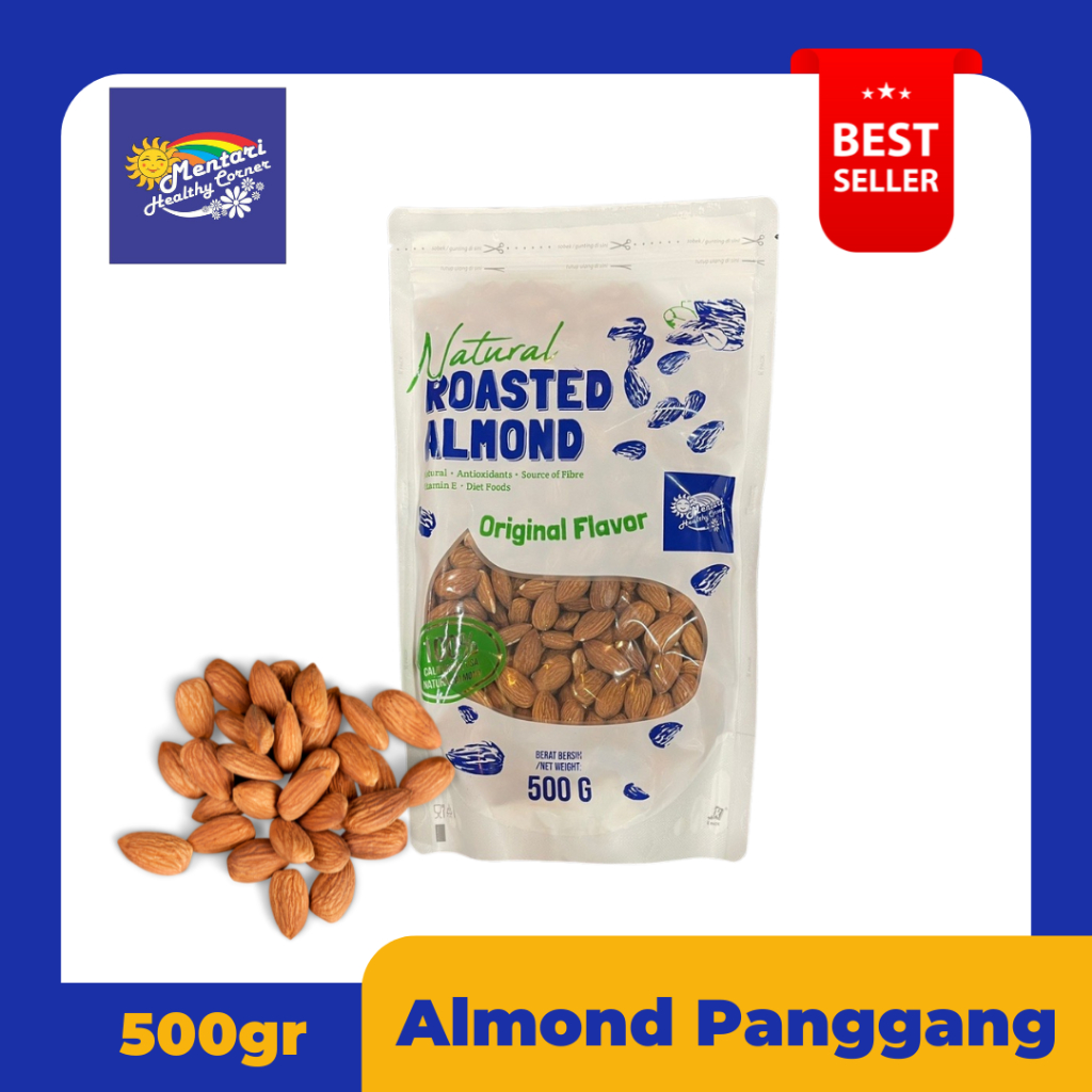500gr Original Whole Roasted Almonds / Original Roasted Whole Almonds ...