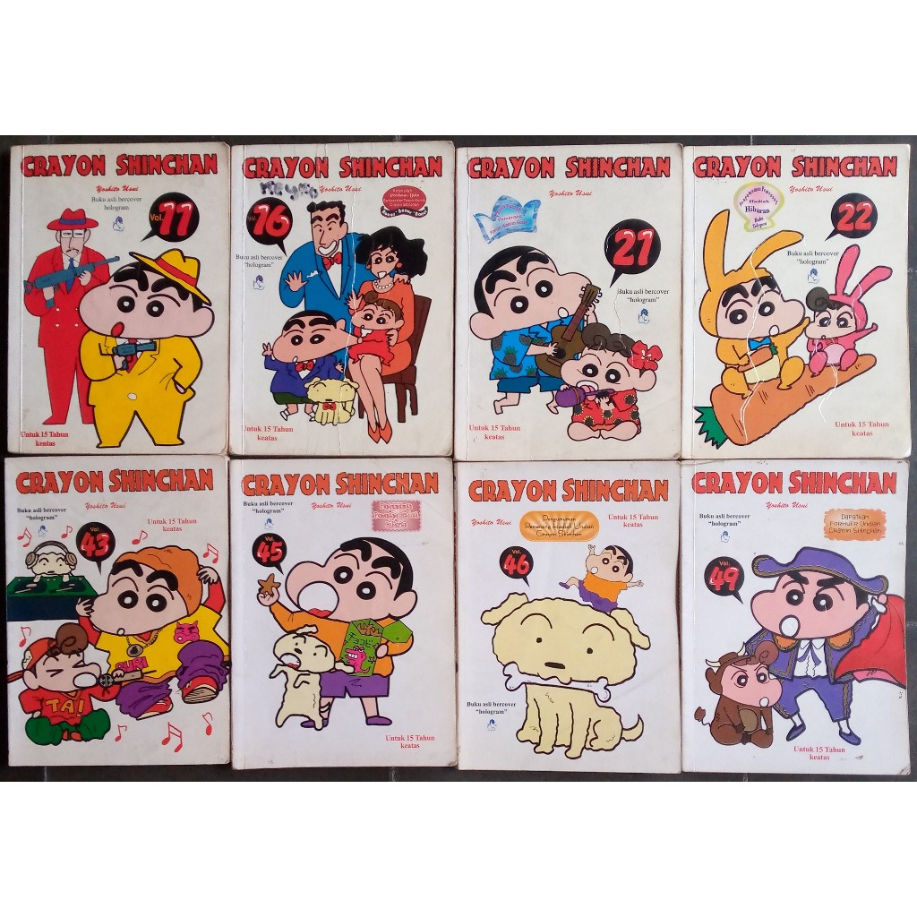 Crayon Shinchan Comics (Kolpri) | Shopee Malaysia