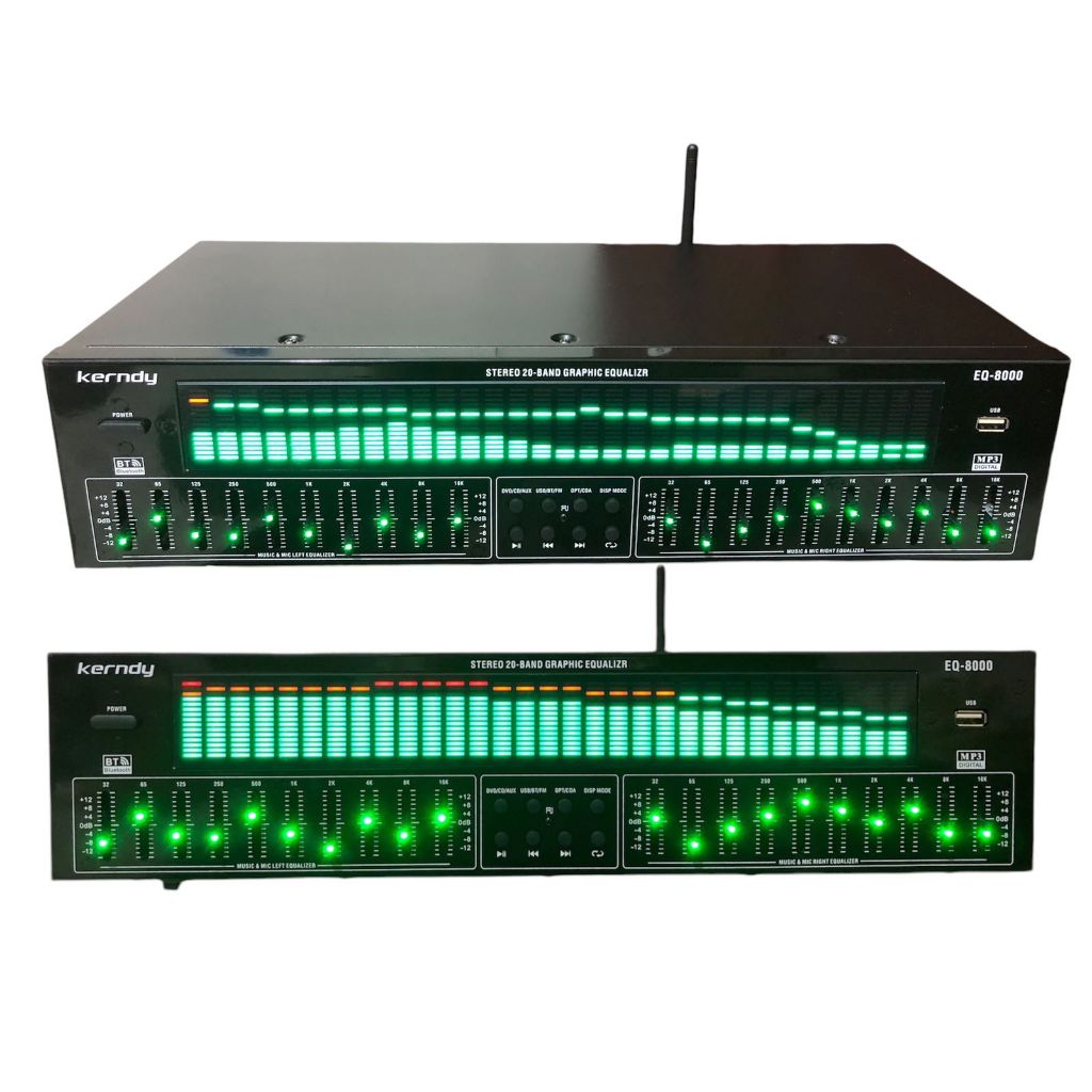 Equalizer kerndy bluetooth EQ8000 Audio Karaoke Home Theater Optical ...
