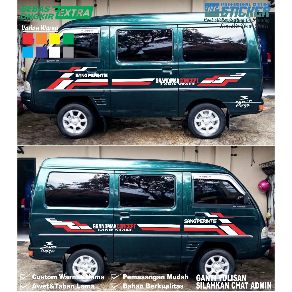 Sporty Striping List Stickers Futura Car Stickers Futura Carry Car ...