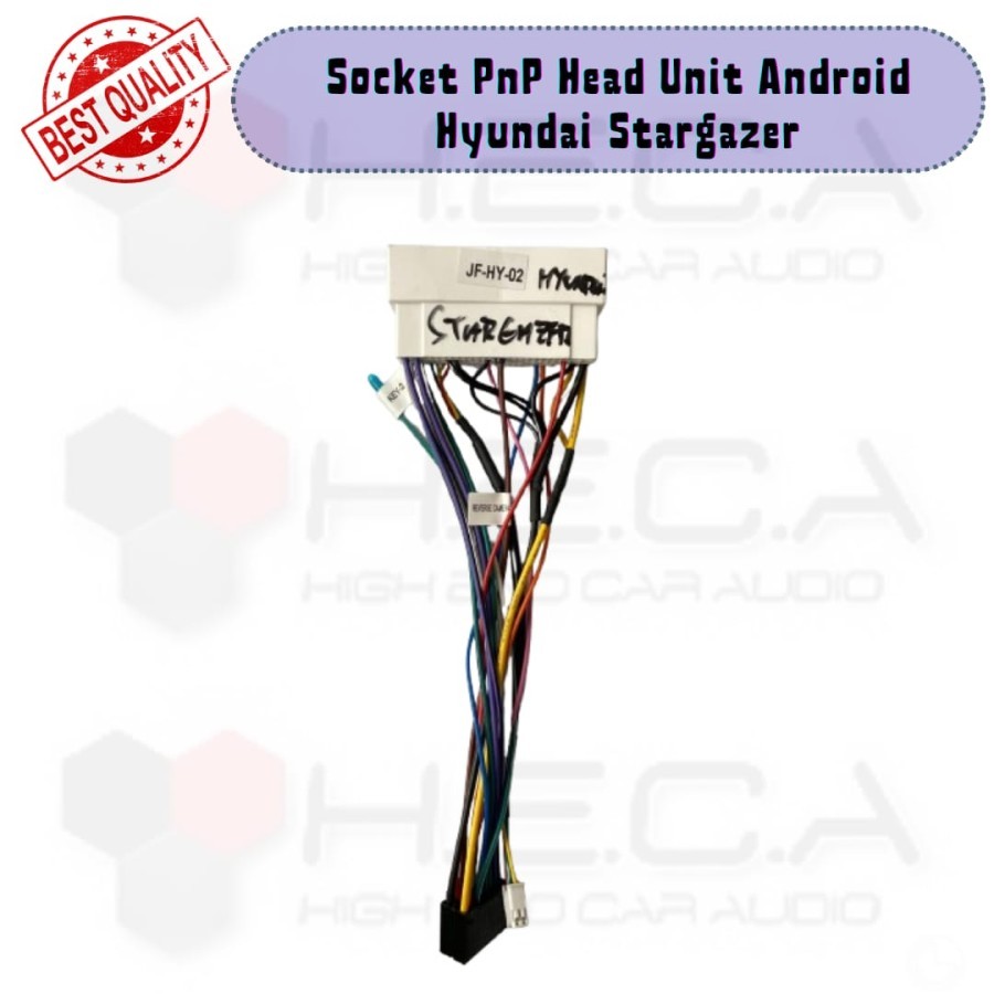 Socket PNP Hyundai Stargazer Plug and Play Head Unit Android Socket Cable | Shopee Malaysia