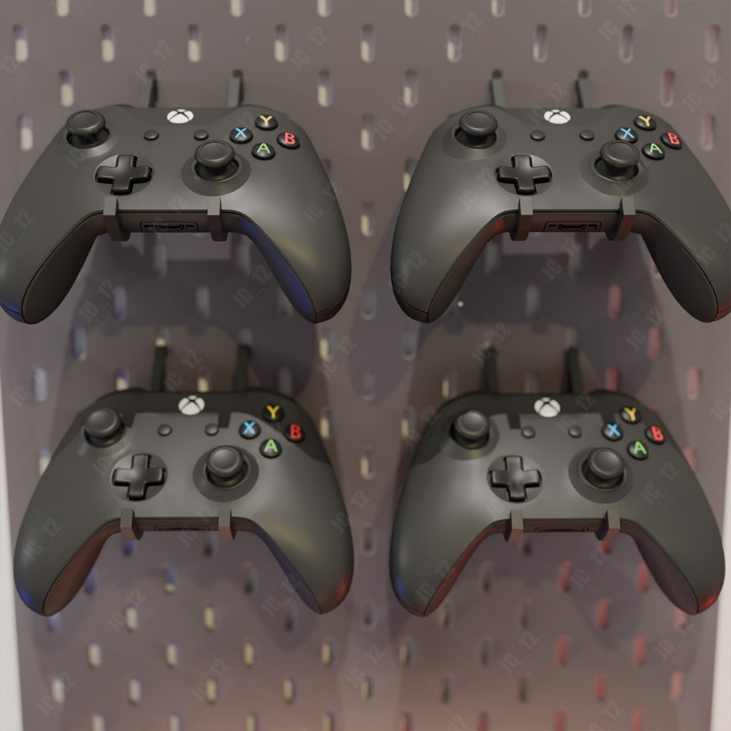 Ikea skadis pegboard / perforated board Xbox Controller Holder | Shopee ...