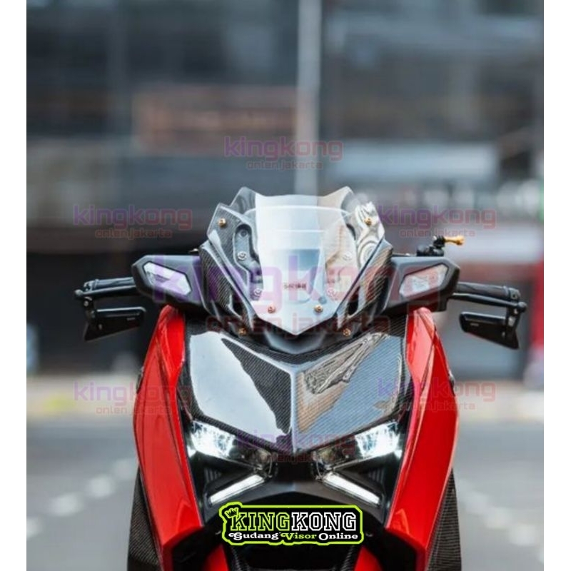 WINDSHIELD XMAX NEW CONNECTED V3 FALCON . VISOR XMAX OLD / NEW LATEST ...