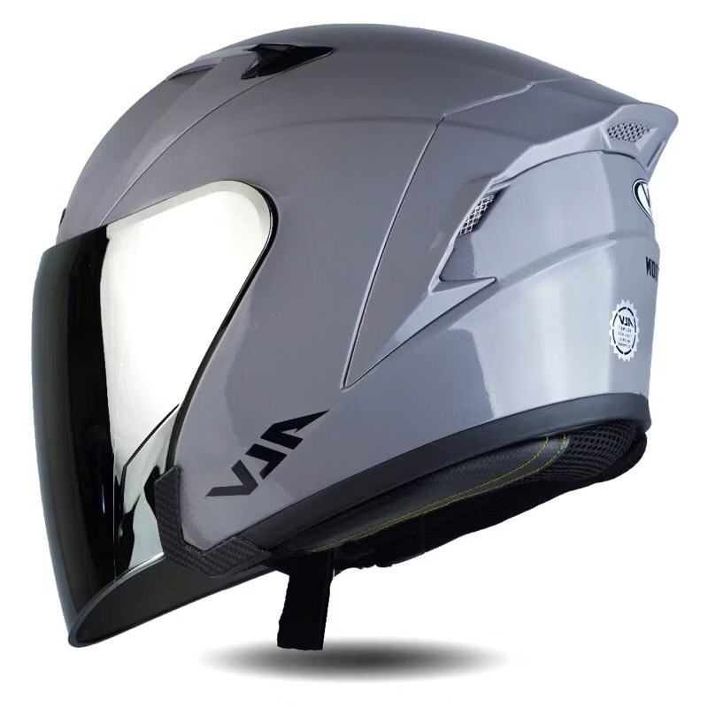 Contemporary ALV Ultron Half Face Helmet with SNI Silver Glass | Shopee ...