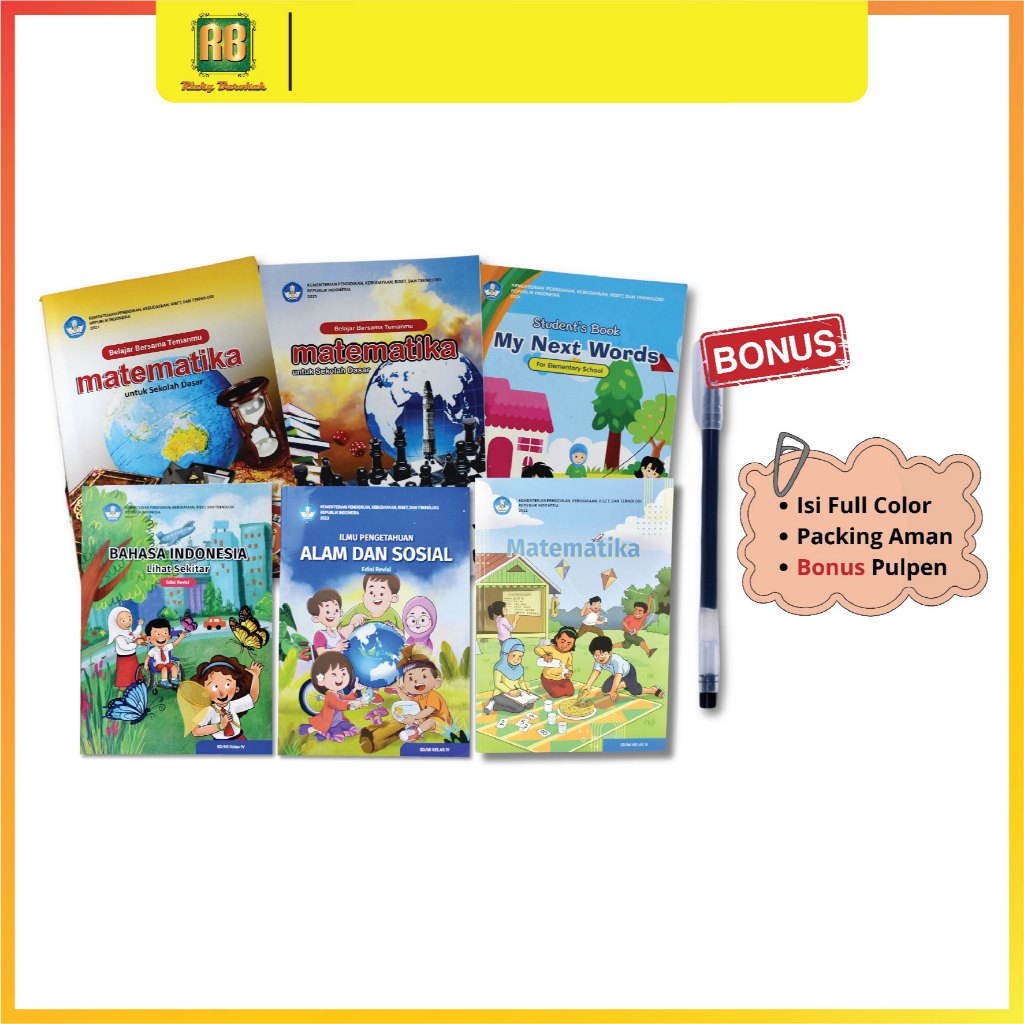 Class 4 Elementary School Textbook Independent Curriculum 2021 2022 ...