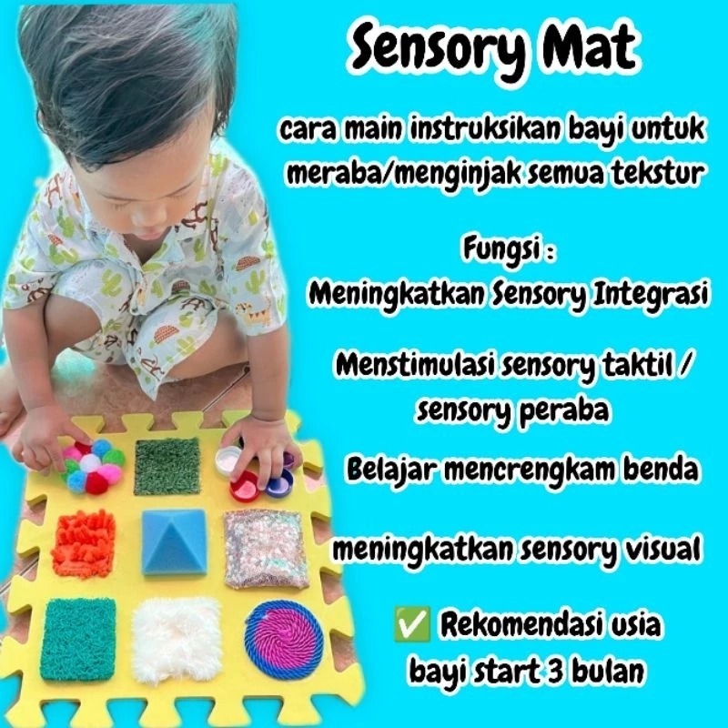New Sensory Mat Carpet Sensory Mat Sensory Play Baby 3 6 8 Months ...