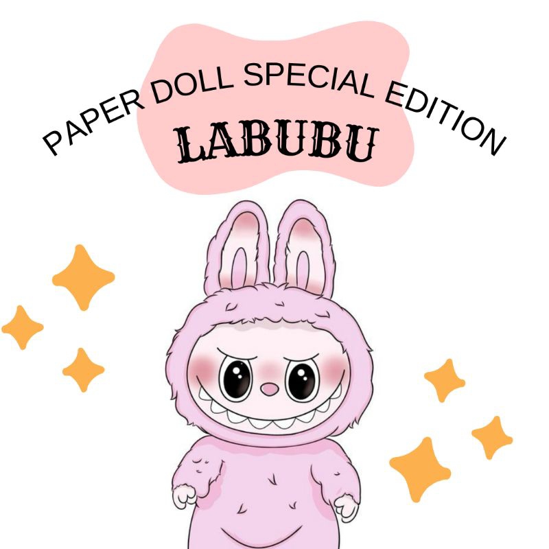 Labubu PAPER DOLL BEPE BEPEAN LABUBU DOLL LABUBU VIRAL BP BP AN LABUBU ...