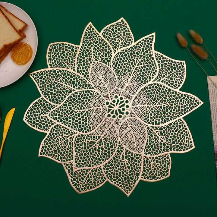 Pvc placemat / Dining table plate coaster / PVC DINNER PLATE PLATE ...