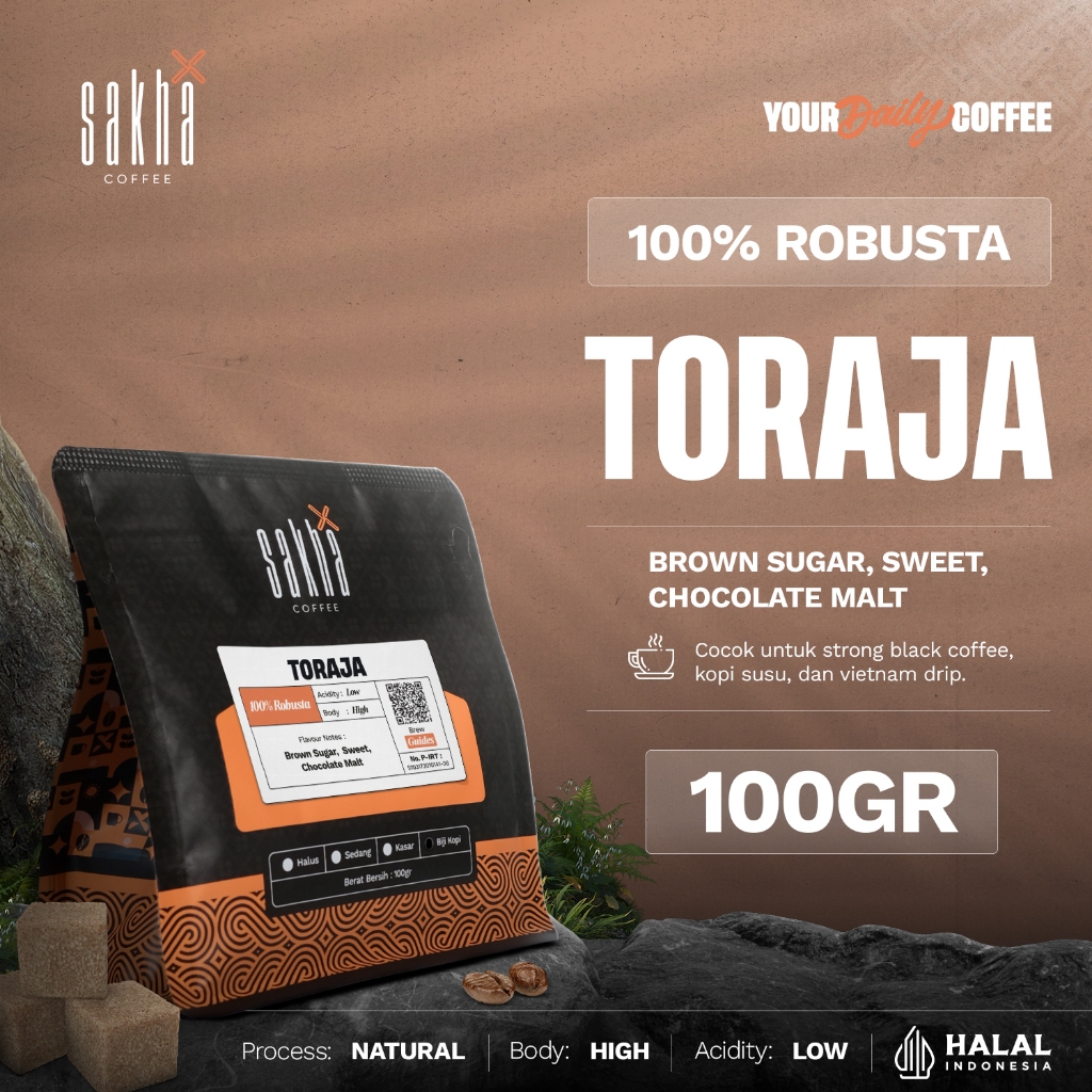 Toraja Robusta Coffee Sulawesi Coffee Beans Espresso Roast Bean Coffee ...