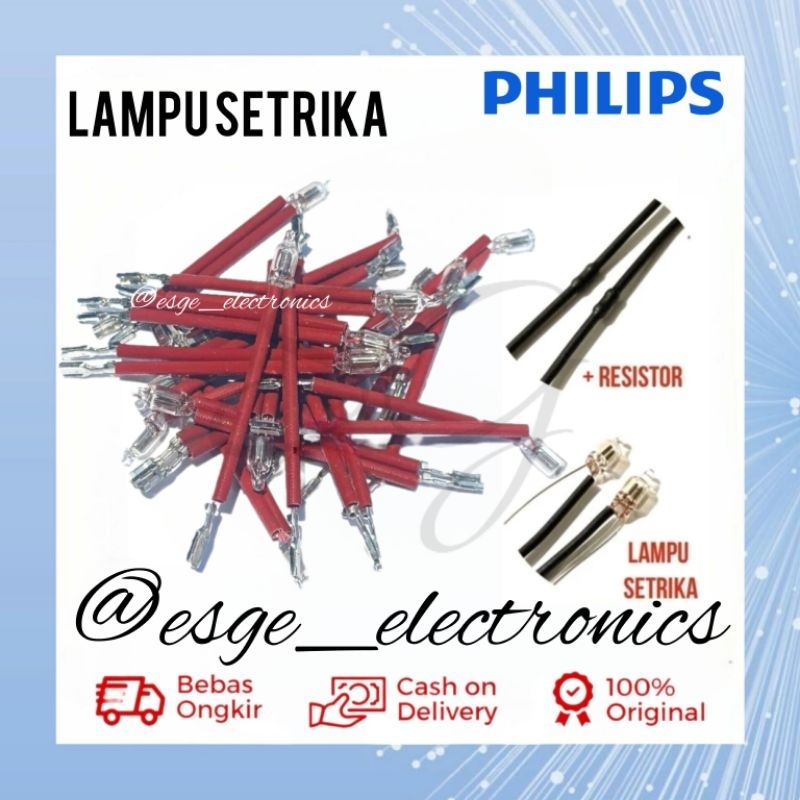 ORIGINAL PHILIPS IRONING LIGHT BALLS PHILIPS IRONING LIGHTS IRON ...