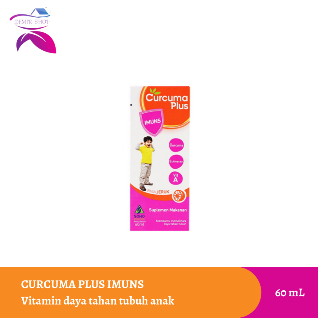 Curcuma Plus Immuns Syrup 60ml | Shopee Malaysia