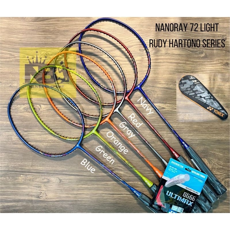 Yonex NANORAY 72 LIGHT NEW COLOR 2023 RACKET | Shopee Malaysia