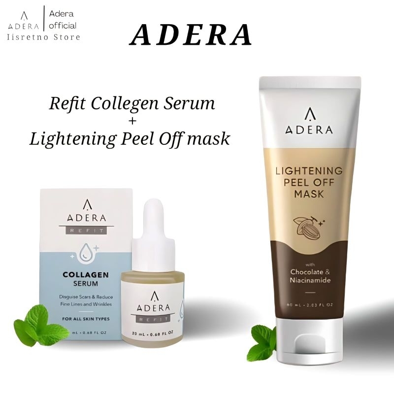 Remove Scars on the Face Complete Adera Package Refit Collagen Serum ...