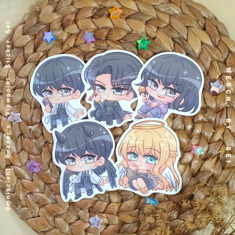 Sticker Omnisent Reader's Viewpoint ORV Fanart Sticker Merchandise ...
