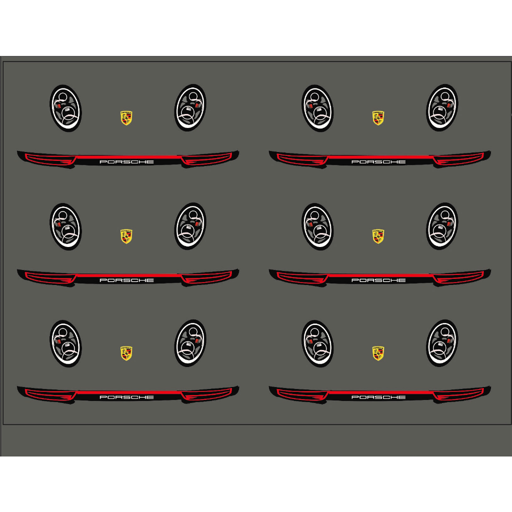 [WHITE Toner] DECAL HOTWHEELS WHITE TONER - Porsche 911gt3 Light Detail ...