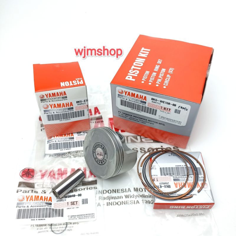 Seher -PISTON KIT STD R15 V3.Mt15.Aerox 155.Nmax 155 BK6-WE160-00 ...