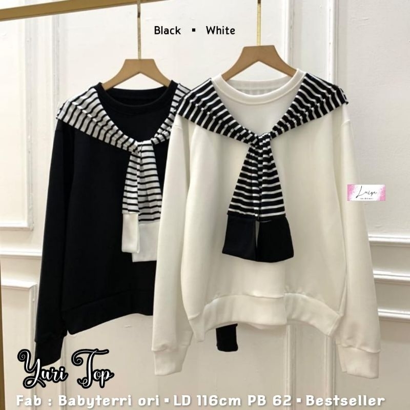 Yuri top by laiqa | Shopee Malaysia