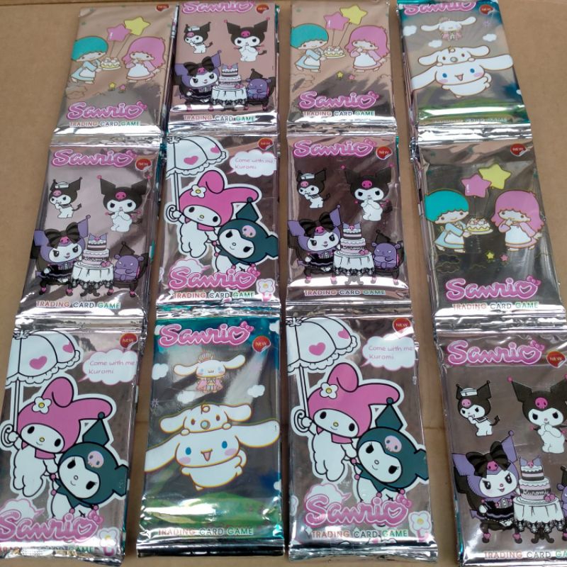 12 Packs Of SANRIO Trading Card 12 Sachets | Shopee Malaysia