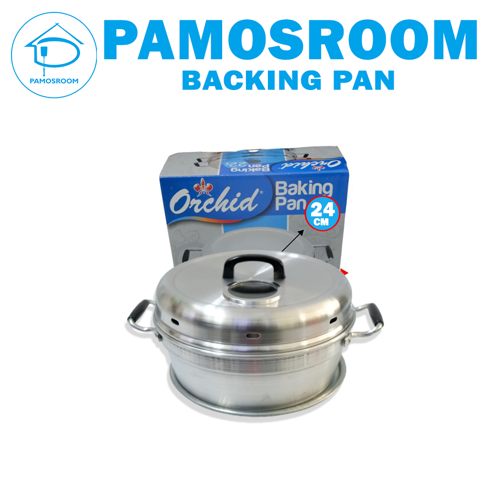 Pamosroom Orchid Cake Pan 24 cm 6 Eggs Aluminum Baking Pan 24cm ...