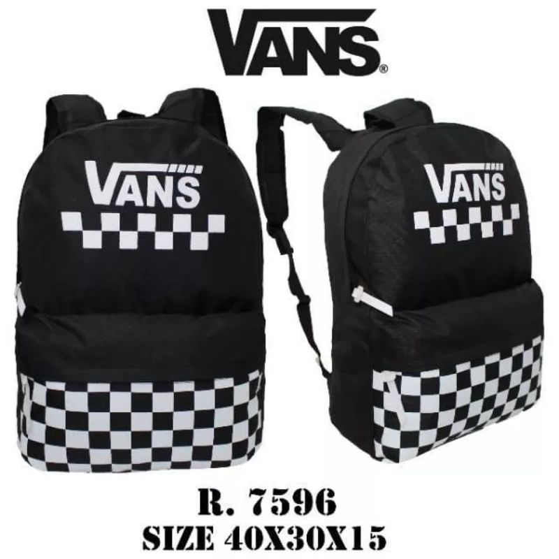 Vans School backpack (backpack) | Shopee Malaysia