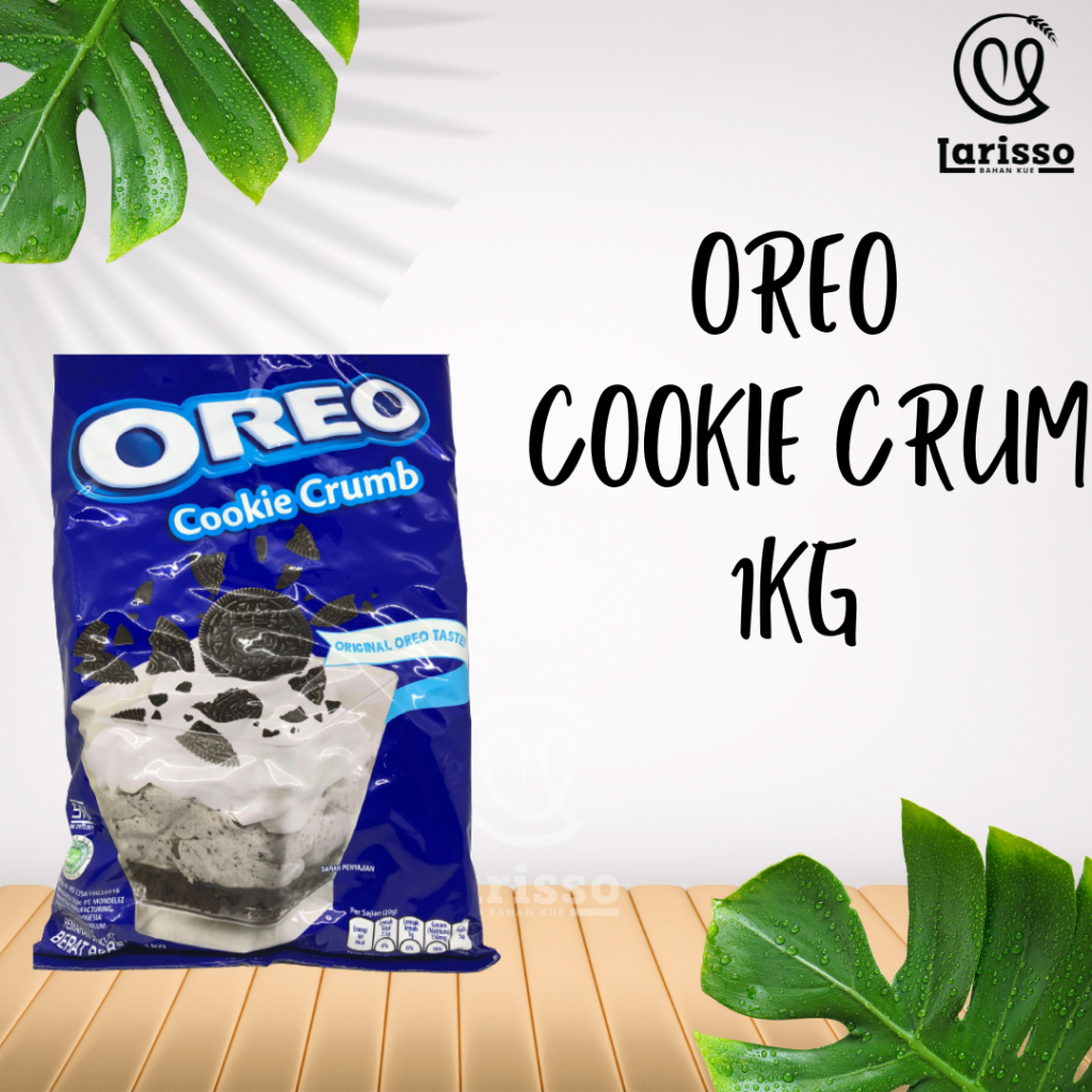 Oreo COOKIE CRUMB 1KG OREO Coarse TOPPING CRUMBLE OREO Crumbs | Shopee ...
