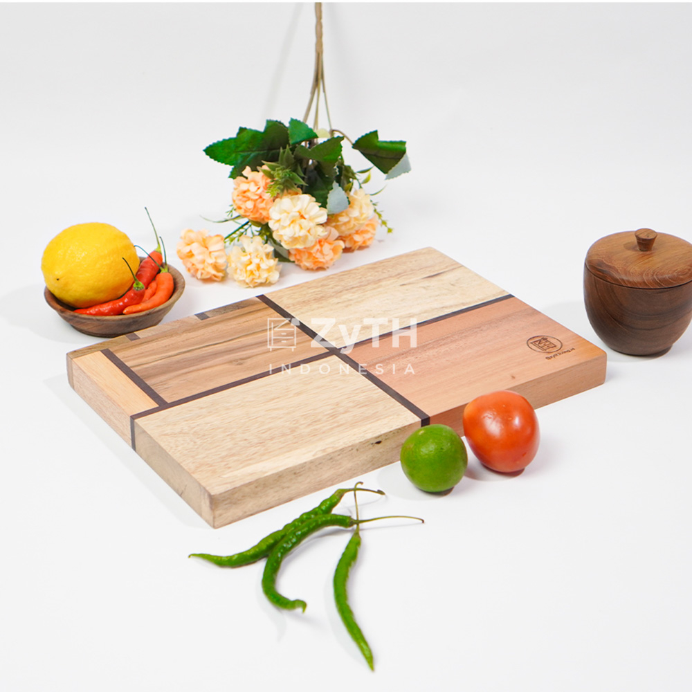 KAYU Japanese Square Wooden Cutting Board Made of Export Quality Teak ...