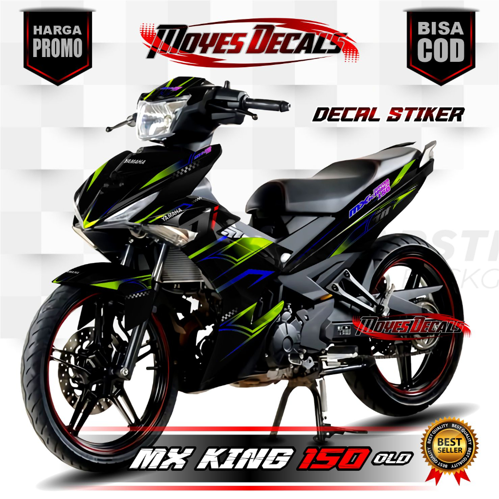Decal Mx King Fullbody Dekal Mx King 150 Old Sticker Mx King V1 Full ...