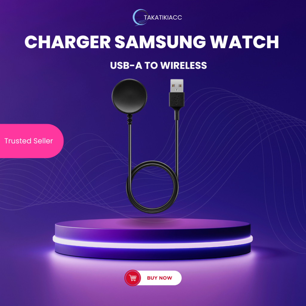 Charger SAMSUNG GALAXY WATCH ACTIVE 1 2 3 4 Wireless Smartwatch ...