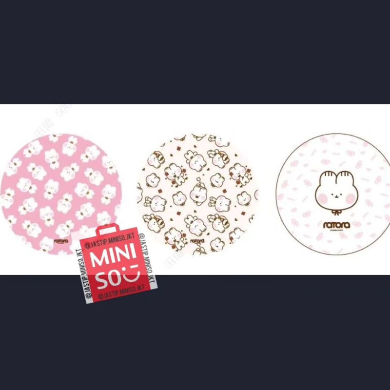 Miniso Shower Cap Ratora Series (3pcs) | Shopee Malaysia