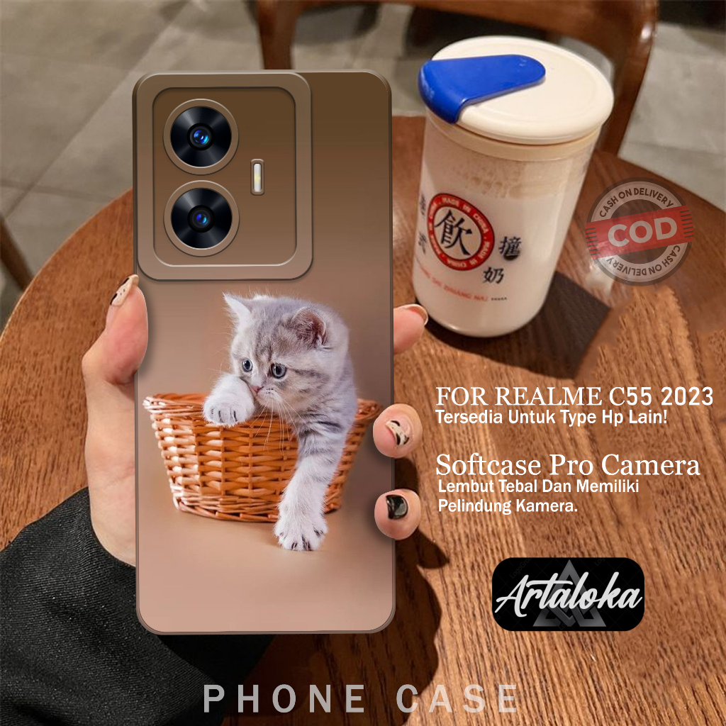 Latest REALME C55 Hp Case - Softcase Protect Camera - silicon Tpu ...