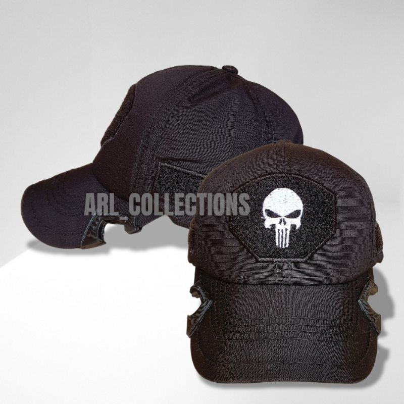 Tactical hat coak funisher black baseball caps full ripstop cotton ...
