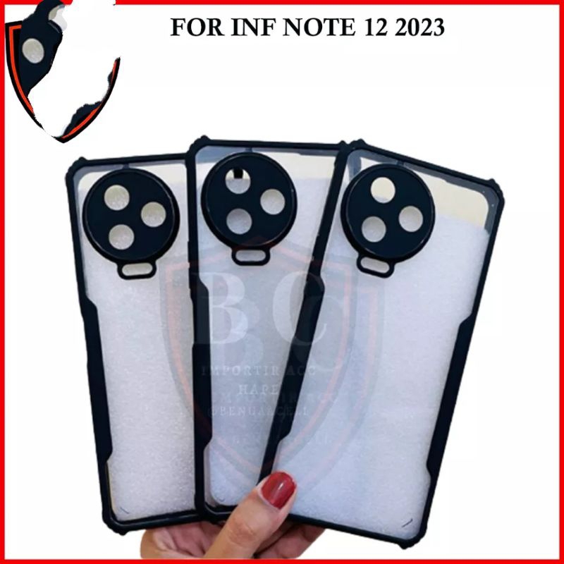 INFINIX NOTE 12 2023 TRANSPARENT ARMOR CASE/NOTE 12 PRO 4G | Shopee ...