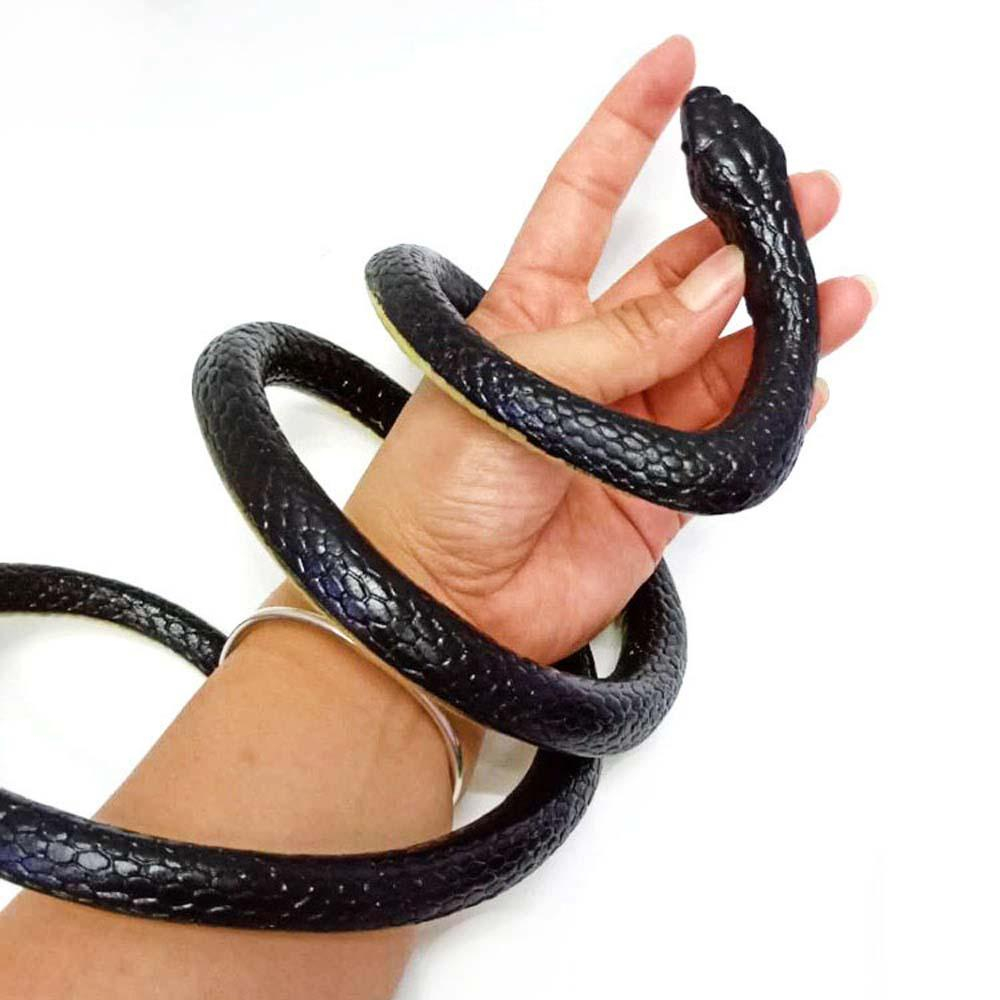 Fasn 80cm fake snake fake snake fake Rubber snake Toy prank Home ...
