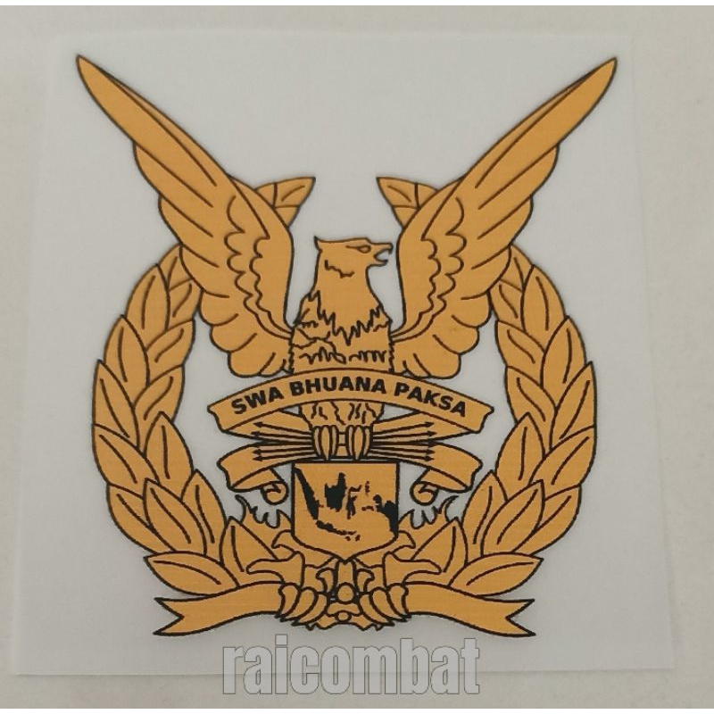 Wholesale DTF Screen Printing Sticker/TNI Swabuana Logo Ironing Screen ...